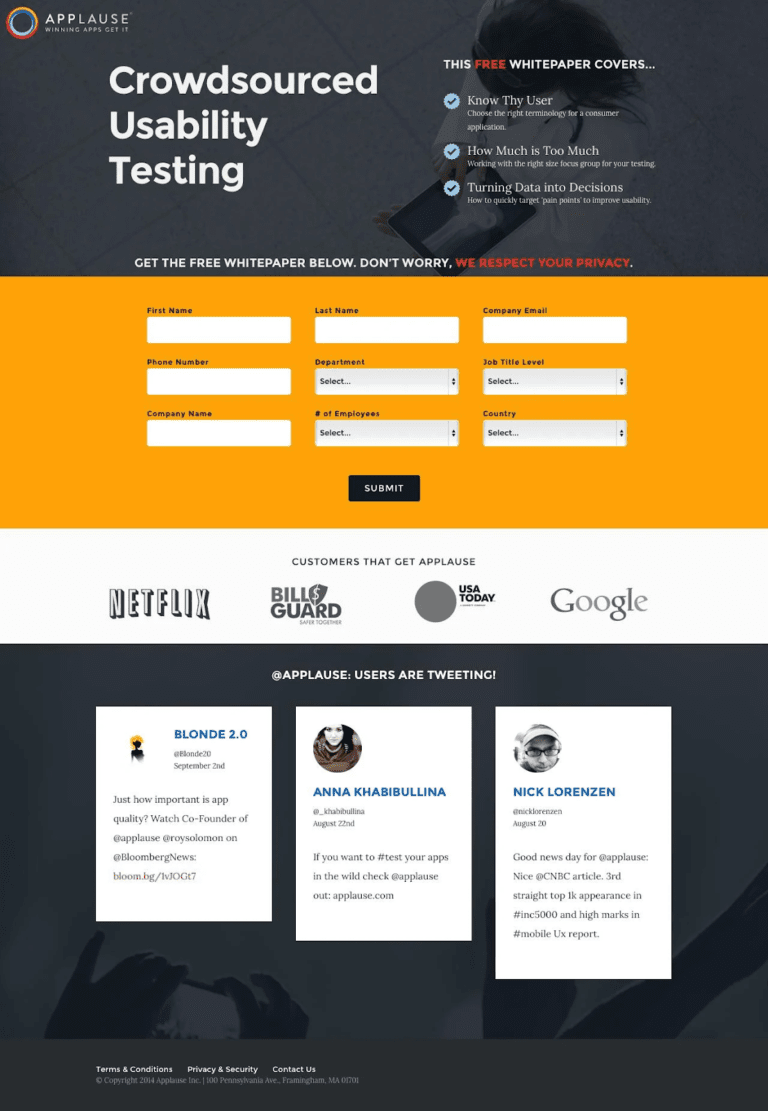 Generate More Leads With These 3 White Paper Landing Page Examples