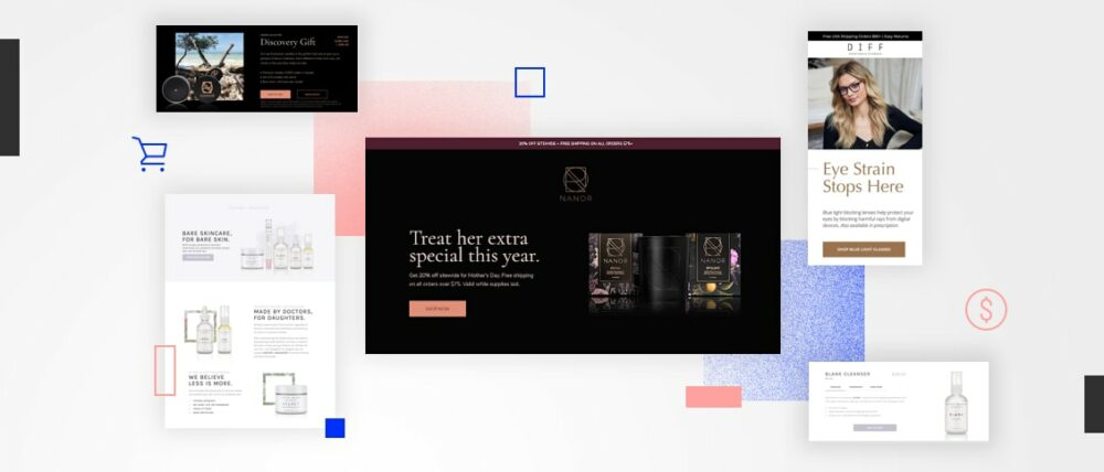 Shopify Landing Pages To Grow Your Sales, with Examples