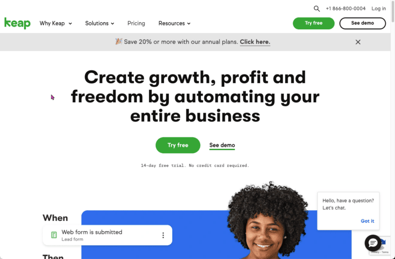 26 SaaS landing pages: examples, trends and best practices