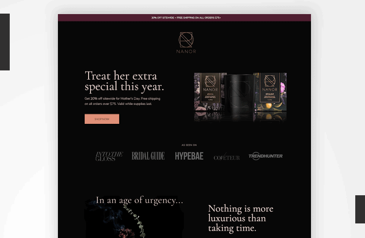 Shopify Landing Pages To Grow Your Sales, with Examples