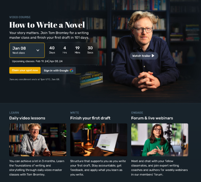 14 online course landing page examples that get an A+
