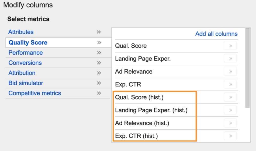 Google AdWords Launches Greater Visibility Into Quality Score ...