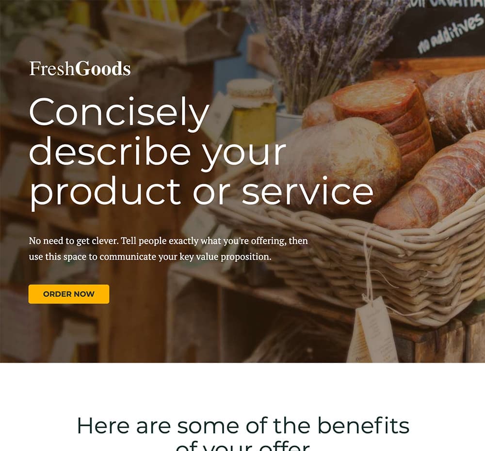 Ecommerce Landing Page Templates By Unbounce