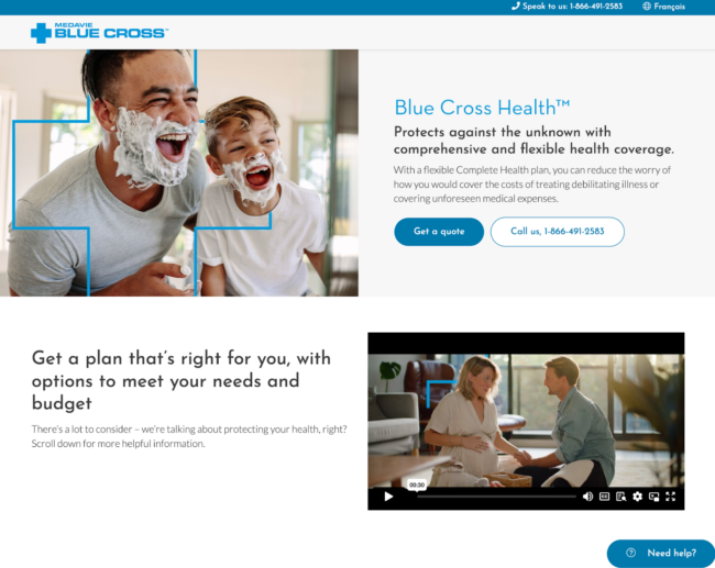 10 insurance landing page examples to generate quality leads