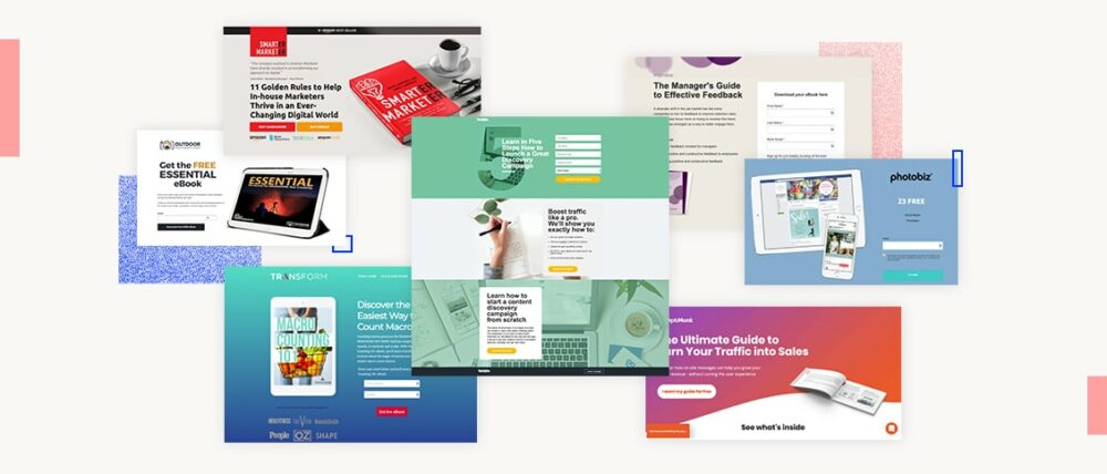 8 Genius Ebook Landing Page Examples That Convert