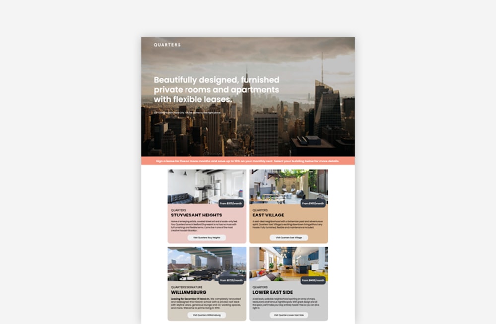 Real Estate Landing Page Examples