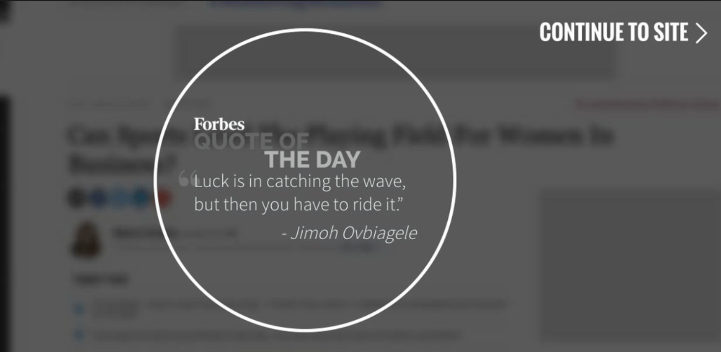 Splash Pages Explained & 9 Creative Splash Page Examples