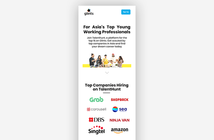 Mobile Landing Page Examples That Seriously Set The Bar KALYN GARNER 
