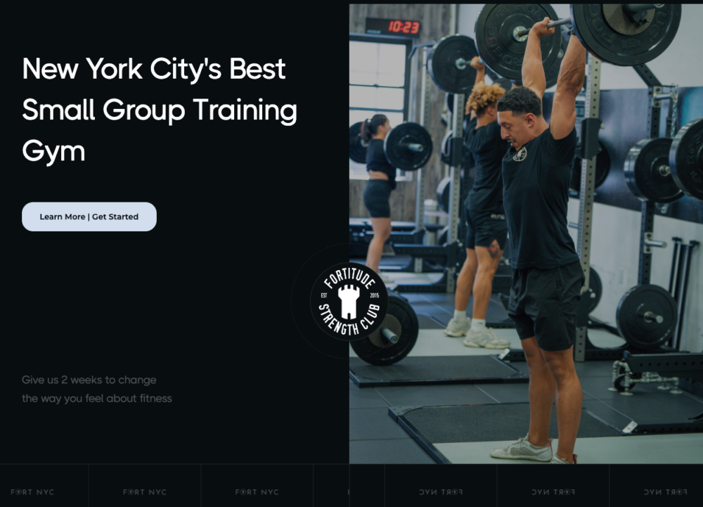 12 fitness landing page examples for gyms, personal trainers, and coaches