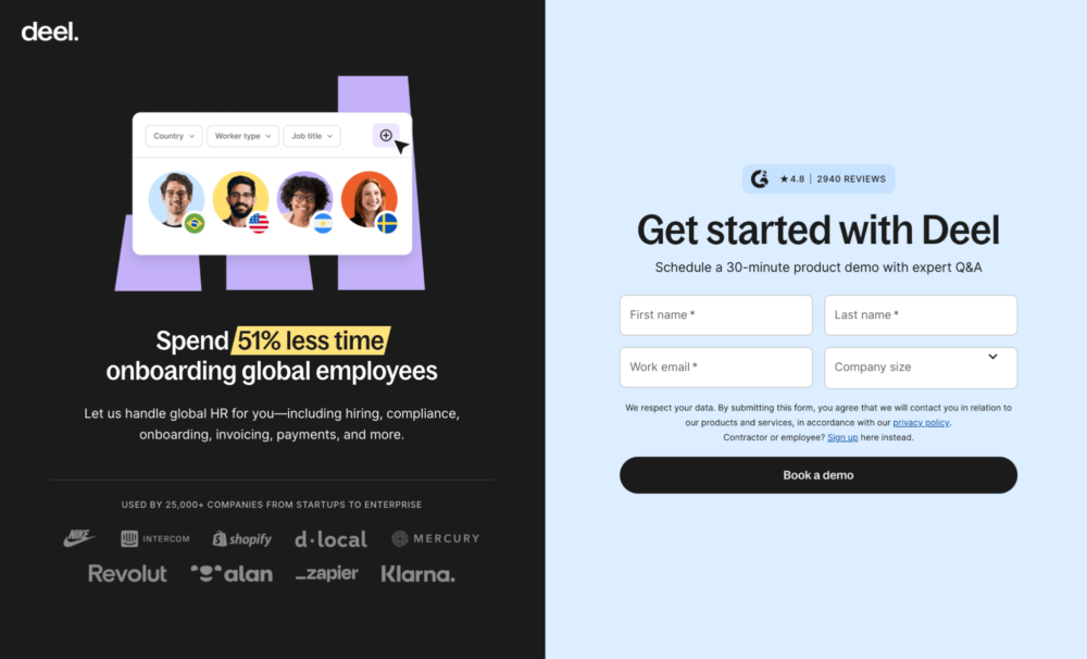20 lead generation form examples with best practices to create ...