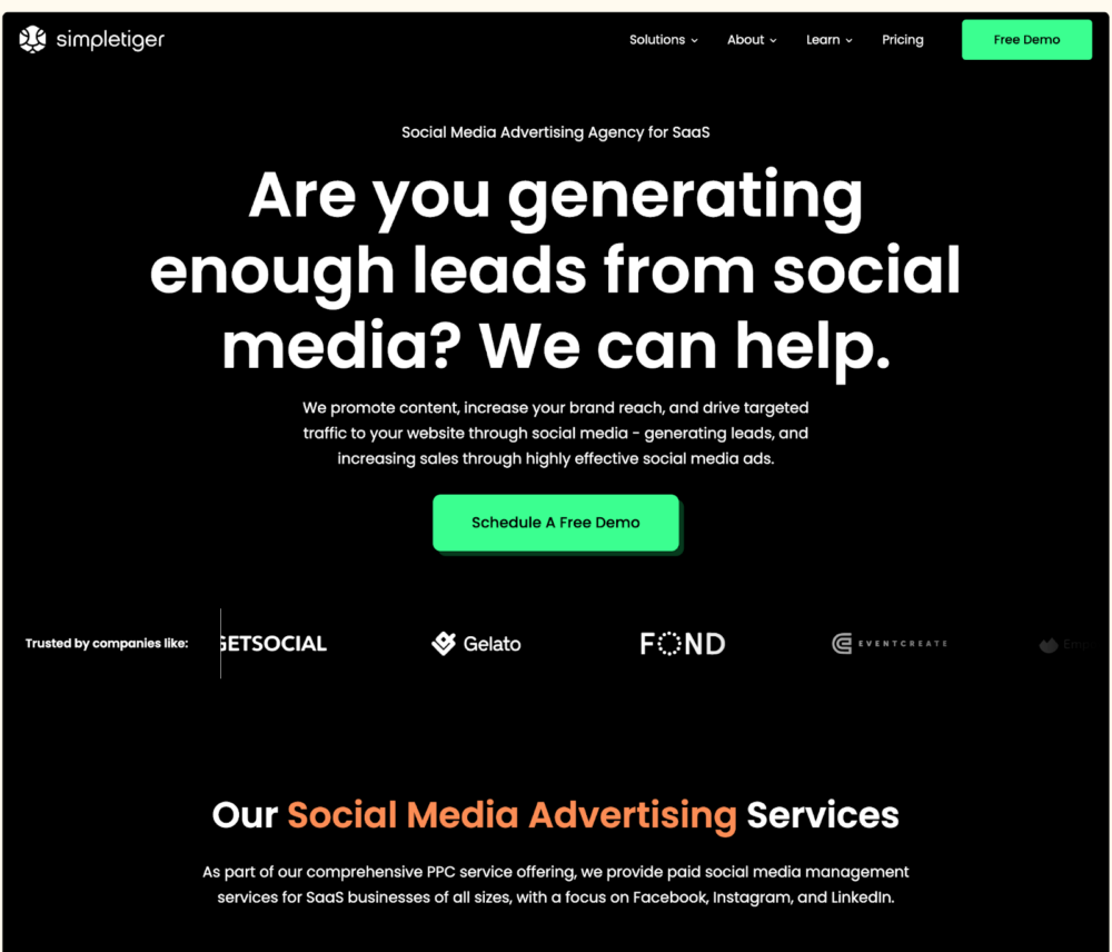 10 high-converting agency landing page examples (+ tips)