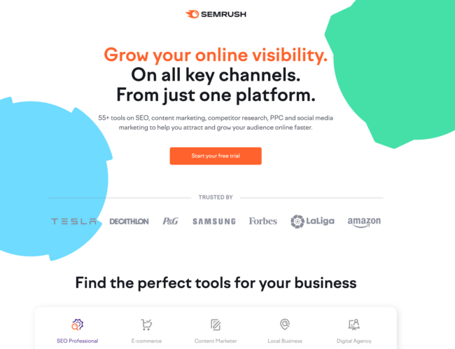 10 free trial landing page examples (with A/B testing ideas)