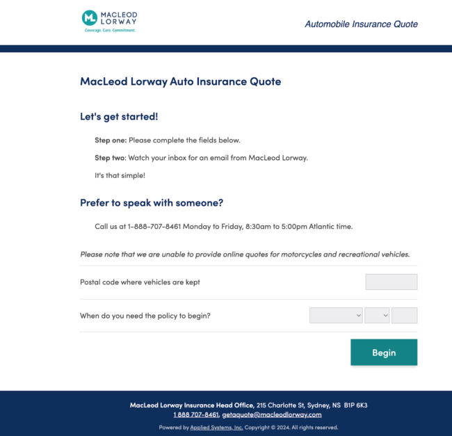 10 insurance landing page examples to generate quality leads