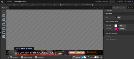 “Maybe Later” - A New Interaction Model for Ecommerce Entrance Popups