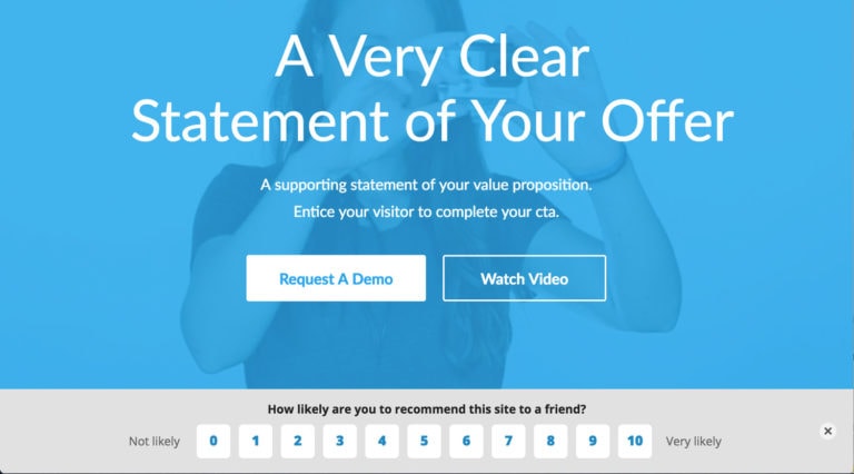 8 Creative Sticky Bar Examples - Plus 21 New Unbounce Templates